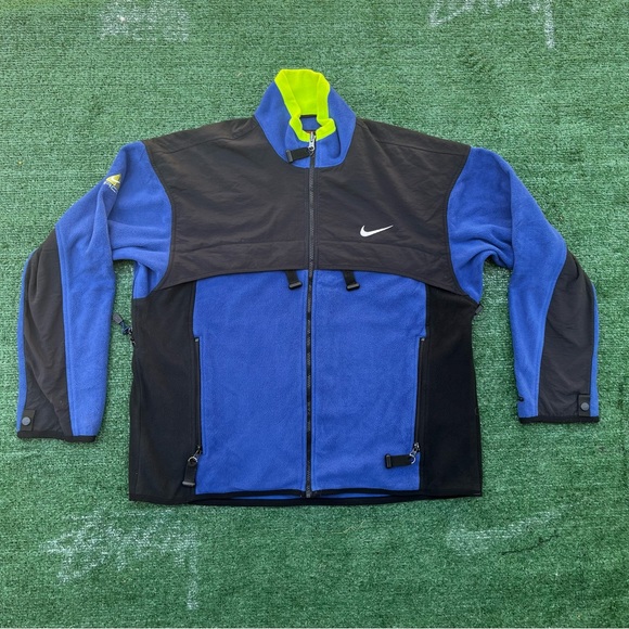 Nike ACG | Jackets & Coats | Vintage 9s Nike Acg Pullover Mens M Blue ...